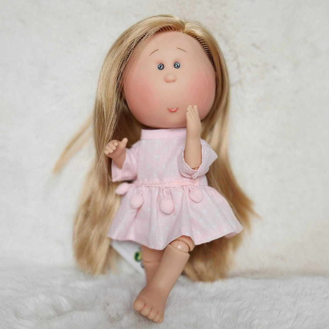 Mia Baby Doll Articulated - Blonde | Bee Like Kids